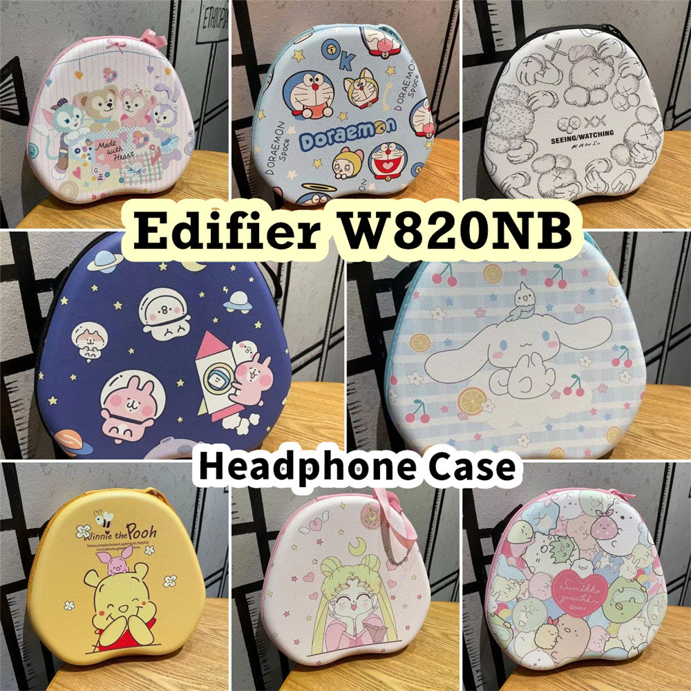 สําหรับ Edifier W820NB หูฟัง Simple การ ์ ตูนชุดหูฟัง Earpads กระเป ๋ า ...