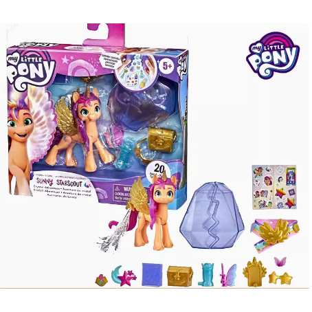 Hasbro My Little Pony Pony Movie G5 Crystal Explore Heeyue Little Art ...