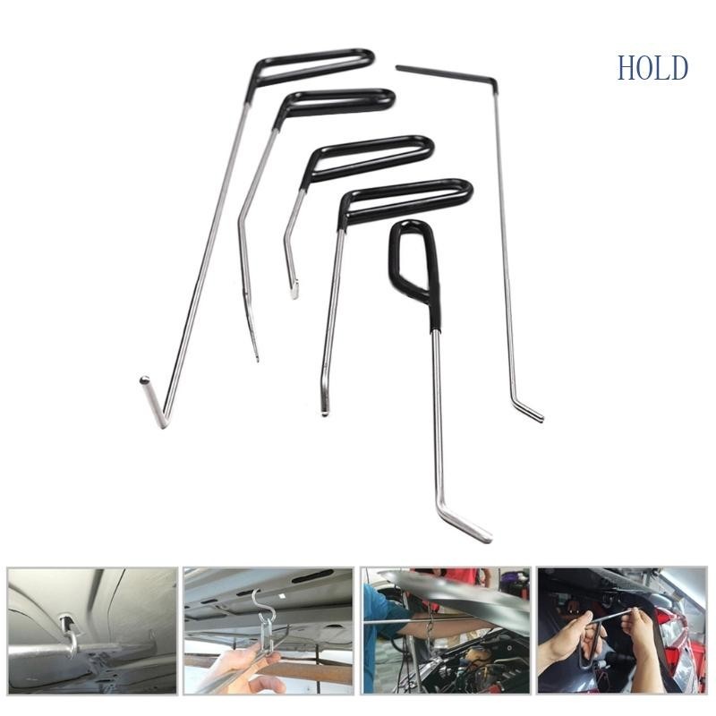 ฤดูร้อน Dent Removal Rods Hook เครื่องมือ Push Rod รถชะแลง Paintless ...