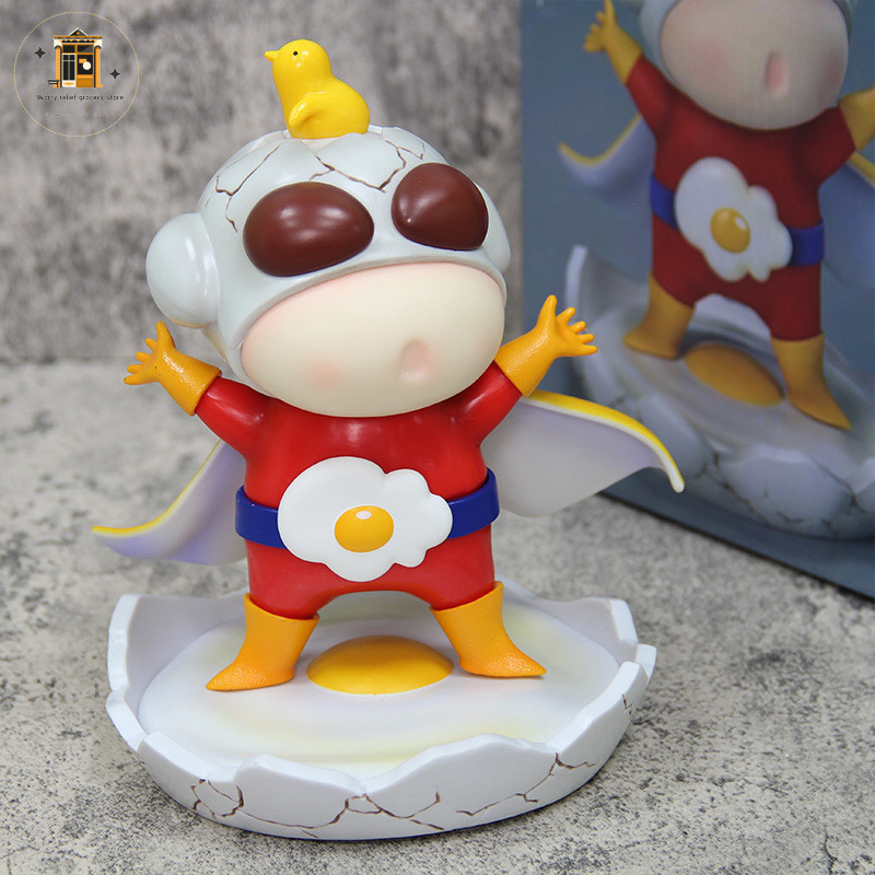 Crayon Shin-Chan Dynamic Superman cos Shin-Chan gk รูปรูปปั้น Nohara ...