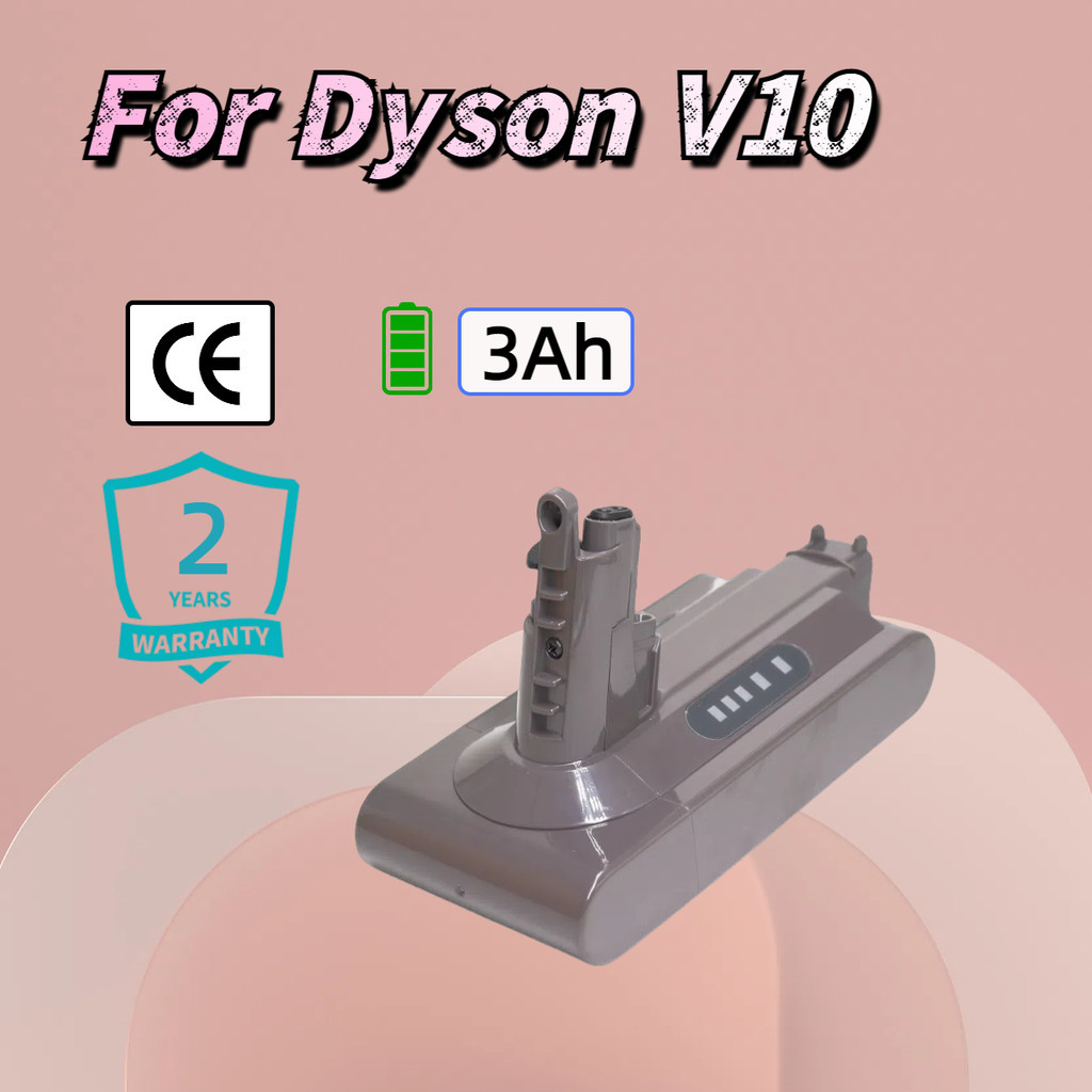 รับประกัน 2 ปี - แบตเตอรี่ ใช้สำหรับDyson V6 V7 V8 V10 เครื่องดูดฝุ่น ...