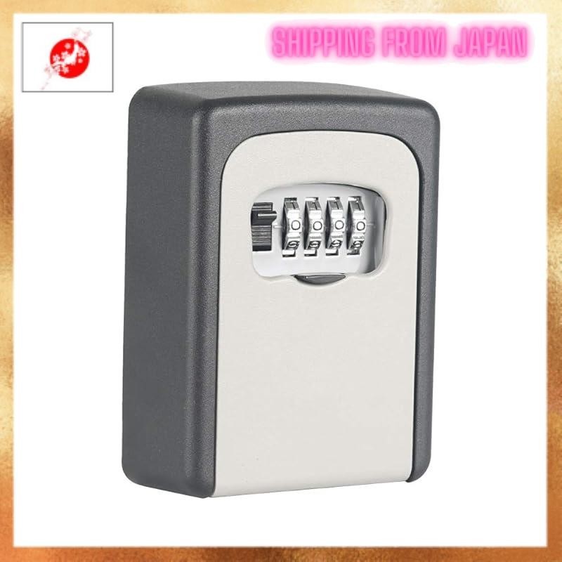 [From JAPAN]Carl Office Equipment Key Box Key Storage Box Key Security 4-digit Dial Lock Wall ...