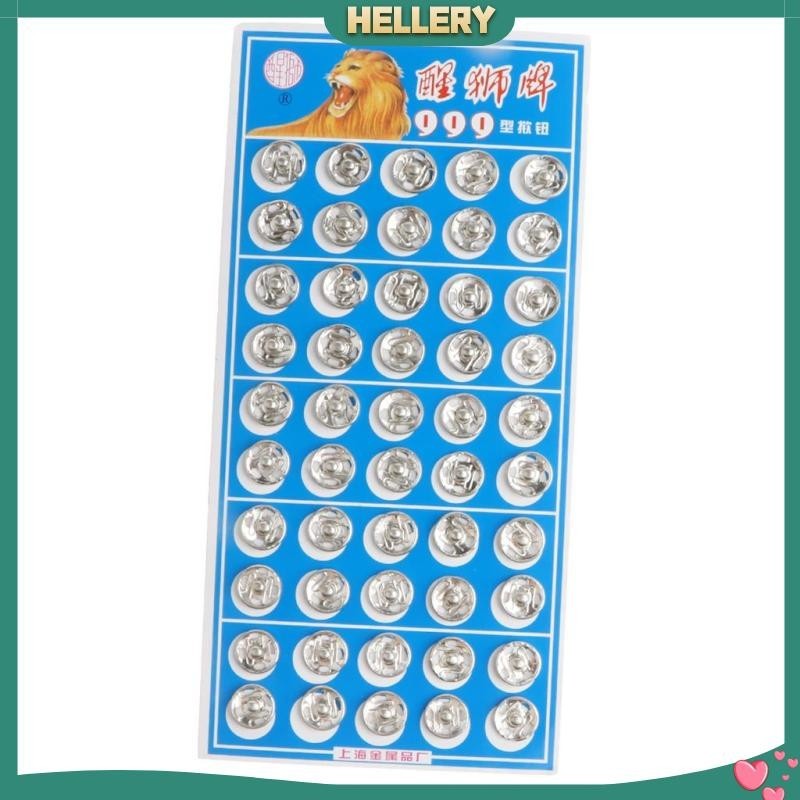 [HelleryTH] 50 ชิ้น Metal Snap Fasteners Press Studs Popper Buttons ...