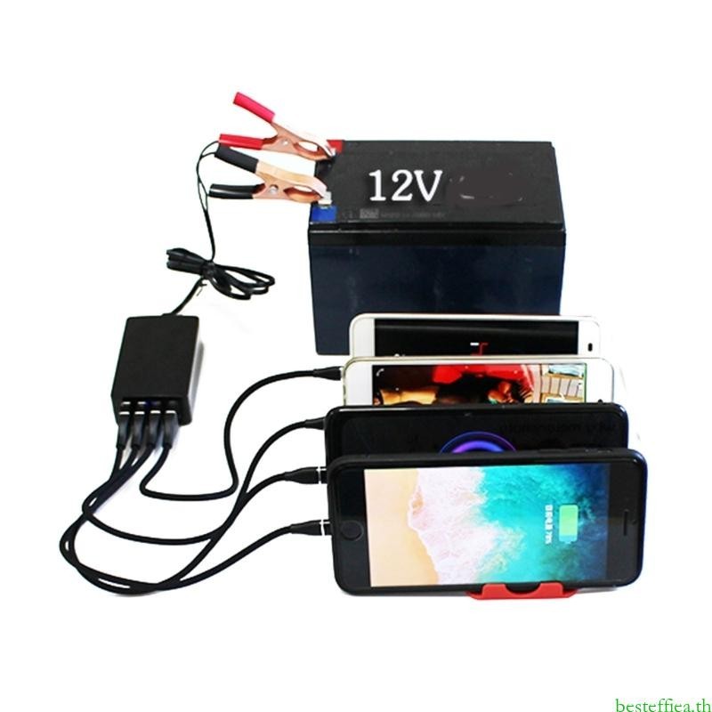 Beste Power Adapter พร้อม Clip 12V เครื่องชาร์จ USB ในรถยนต์สําหรับ ...