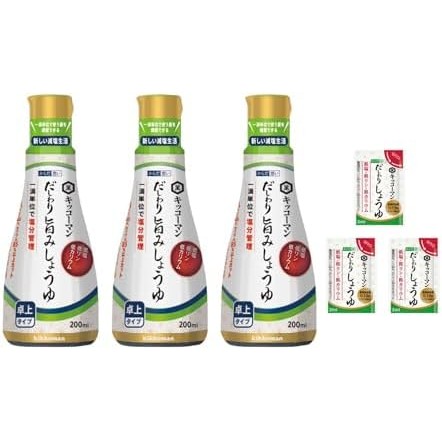 【Direct from Japan】ซอสถั่วเหลือง Kikkoman Dashimi 200ml x 3 ชิ้นซอส ...