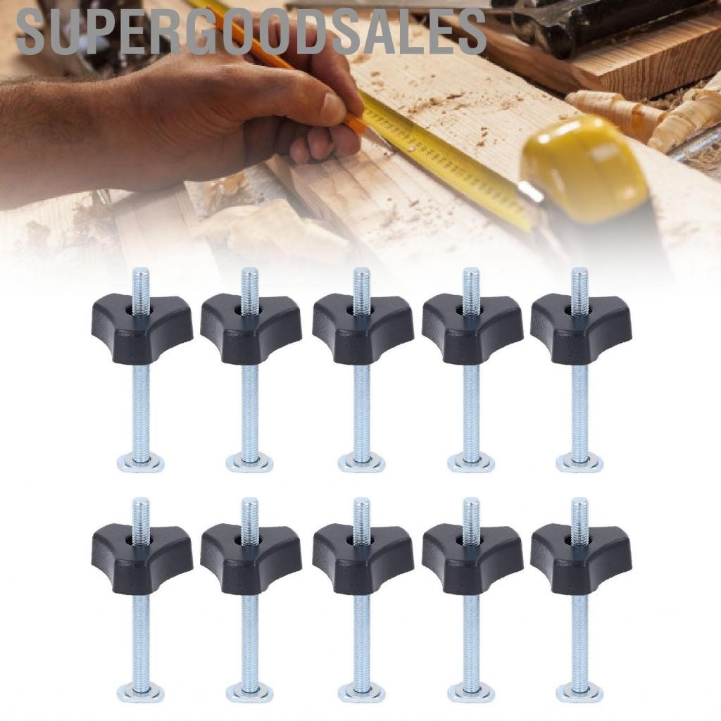 Supergoodsales 10 ชุด T แทร็ก Knob Kit Stop Block Heavy Steel M8x100mm ...