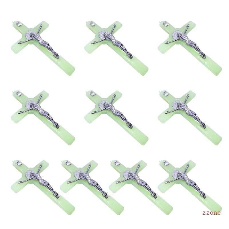 Zzz Luminous คาทอลิก Wall Crucifix เรืองแสงใน Dark Crucifix Church ...