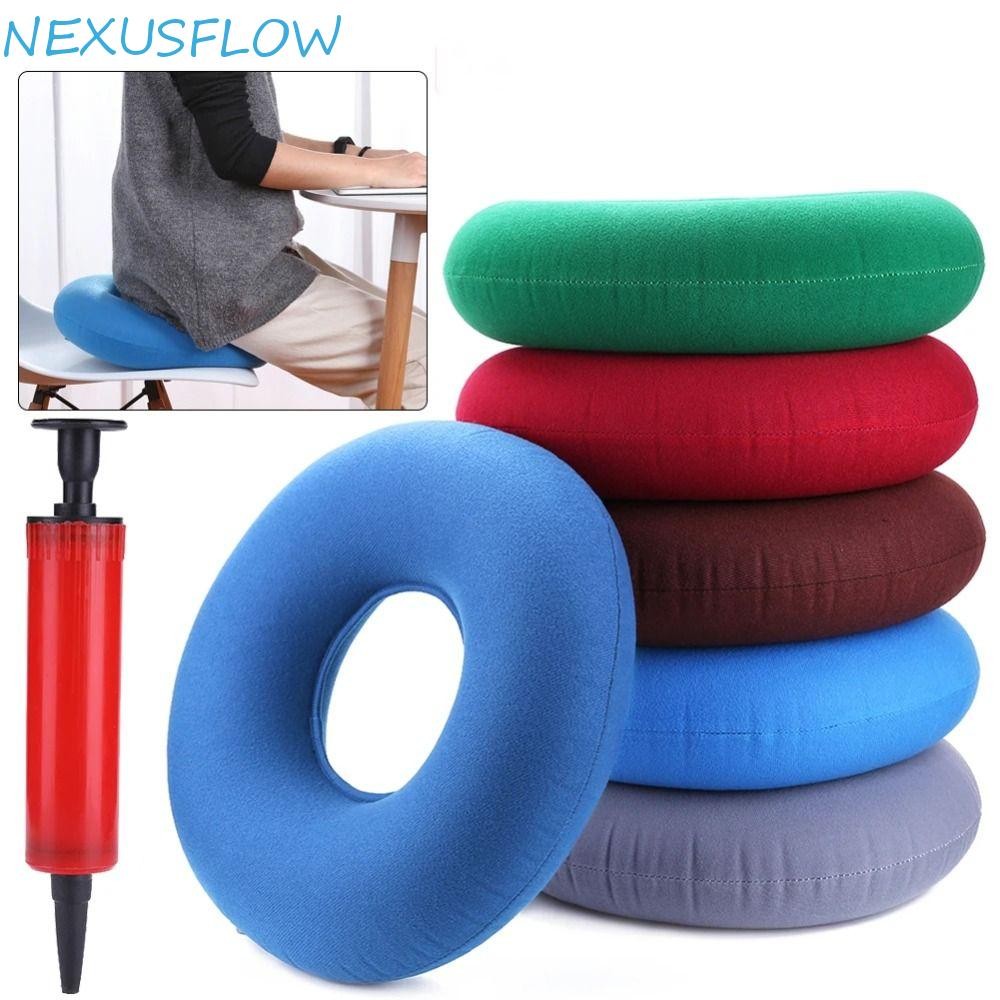 Nexusflow Donut Chair Pad, Inflatable 35 ซม. Hemorrhoid Seat Pad ...