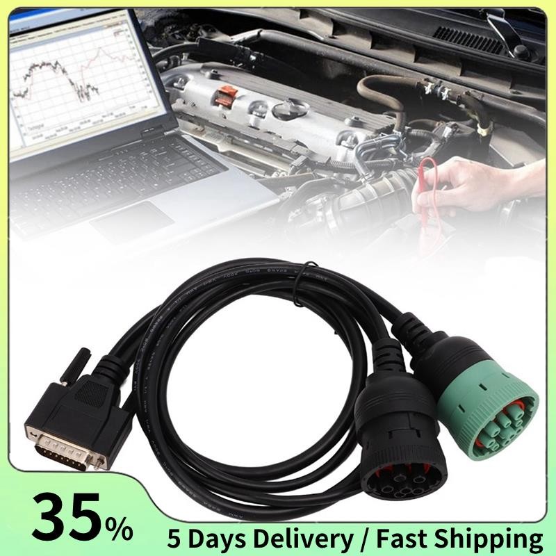 เครื่องสแกนเนอร์สายวินิจฉัย 402048 เปลี่ยนอะแดปเตอร์ตัวอ่านรหัส 6Pin ...