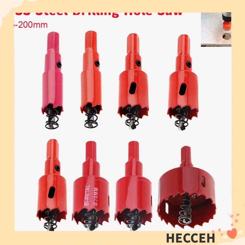 Hecceh 1 ชิ้น M42 Bi-Metal Hole Saw, DIY HSS เหล็ก Biเมทัลลิกรูเปิด, 15-200 มิลลิเมตรเครื่องมือ ...