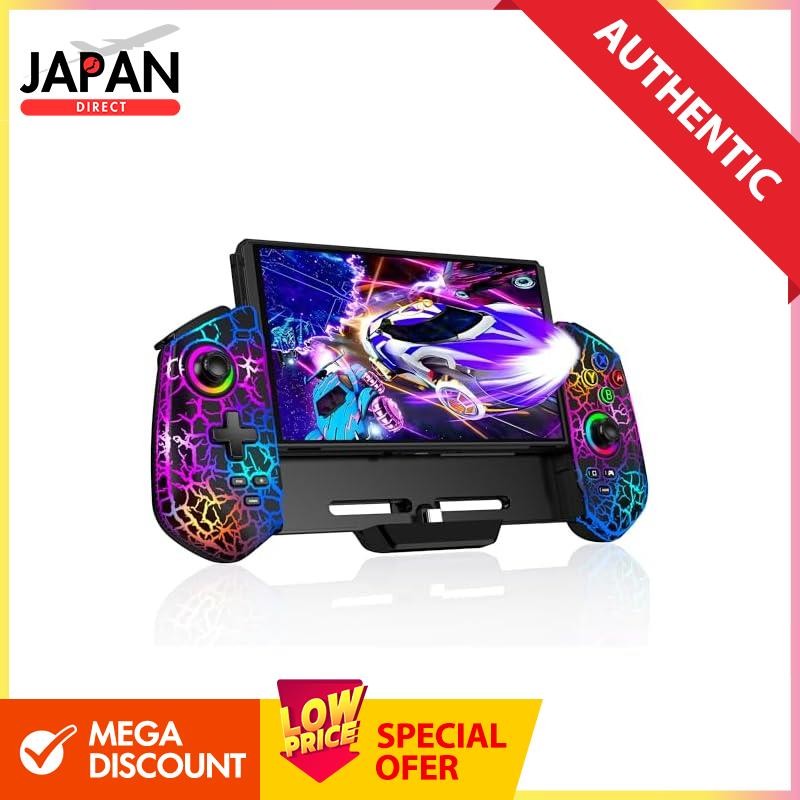 Switch Controller 7-Color RGB Light Portable Mode Only Controller for ...