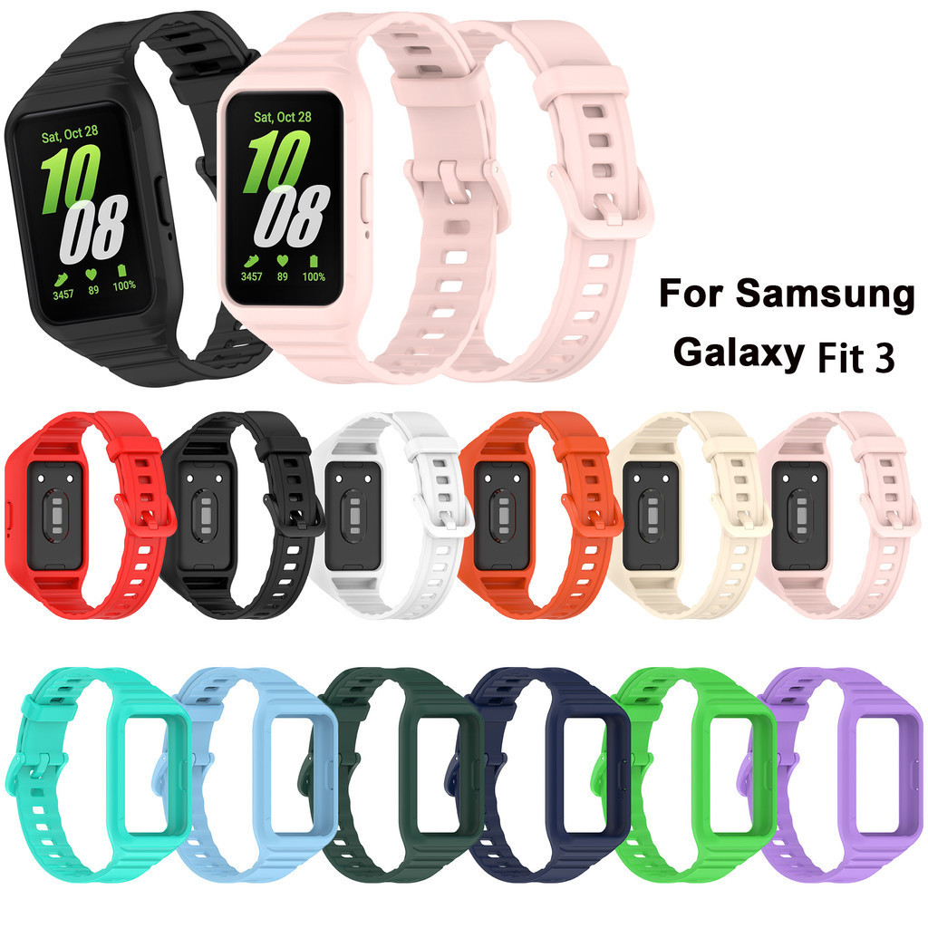 สายนาฬิกาข้อมือซิลิโคน คุณภาพสูง สําหรับ Samsung Galaxy Fit3 Fit 3 SM ...