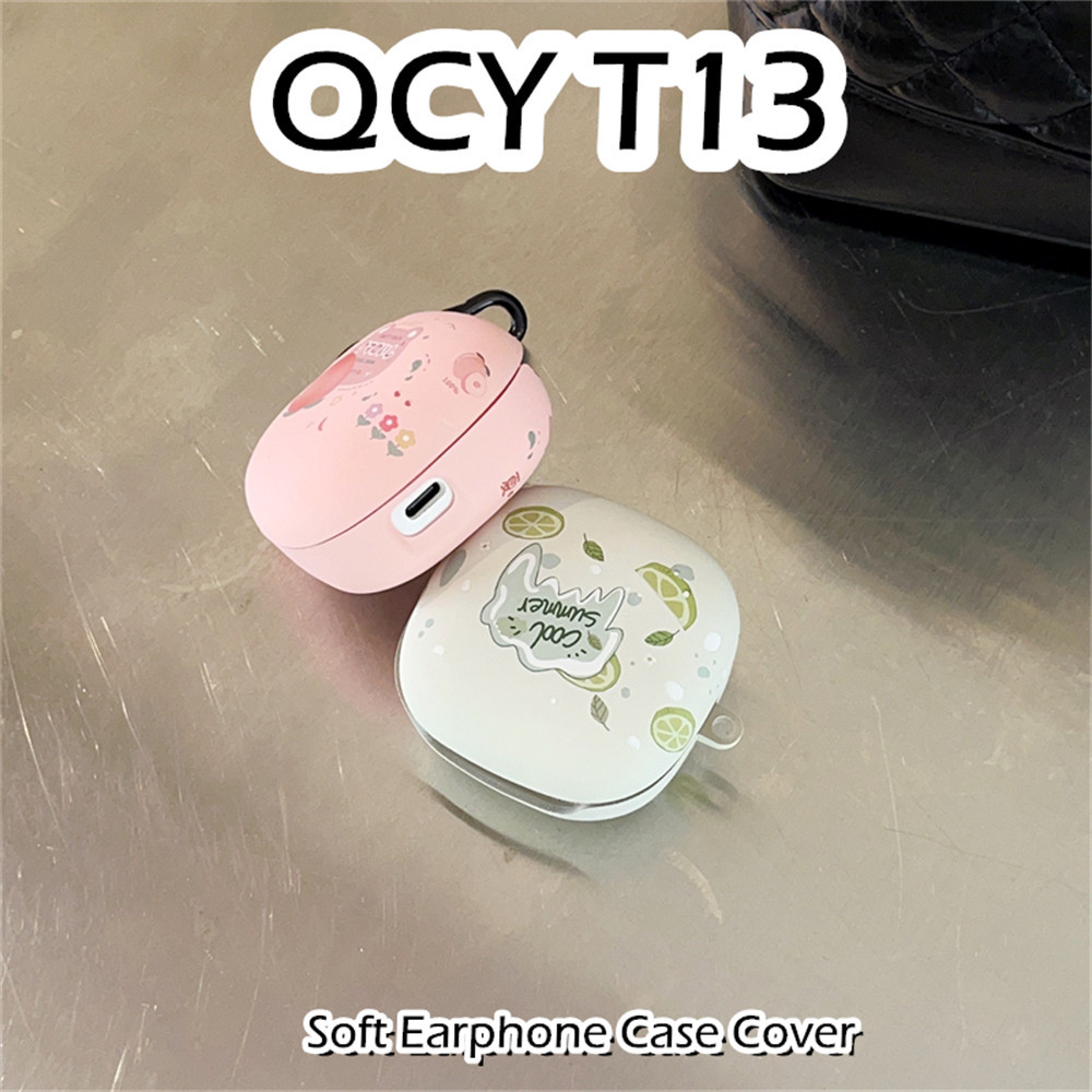 【Case Home】นําไปใช้กับ QCY T13 เคส Case เคสหูฟัง การ์ตูนชุดนวัตกรรม ...