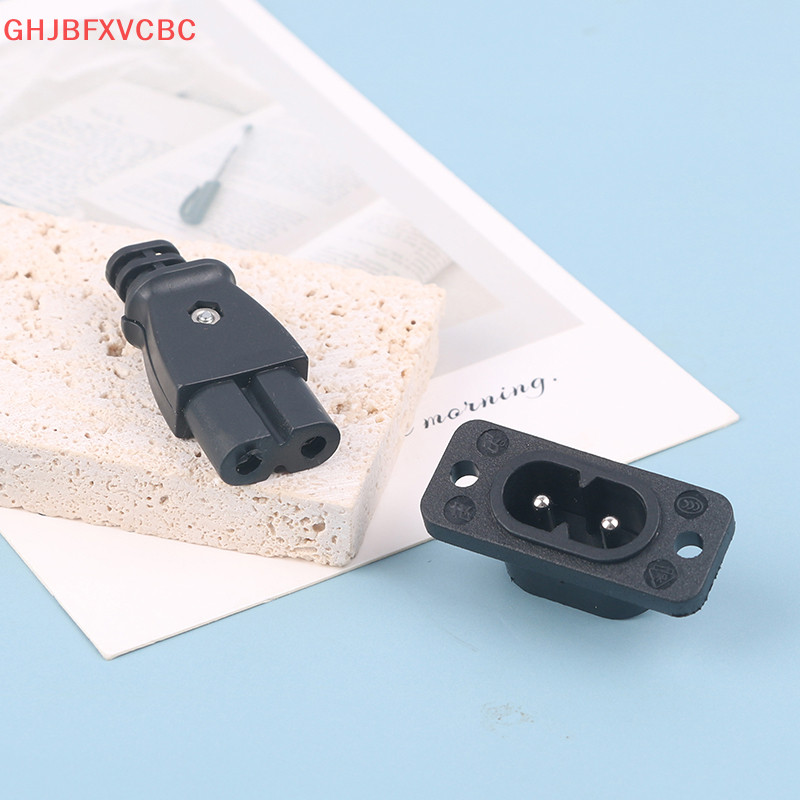 Zhechuiaaa.th NintendoPC C8 ชาย Power Socket หญิงปลั๊กเดิม Outlet ฝัง ...