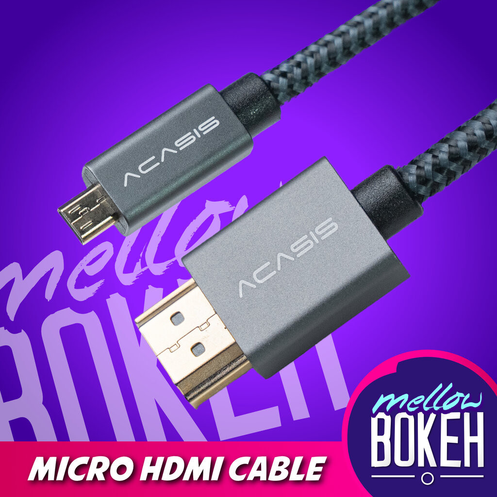 Acasis HDMI to Micro HDMI Cable สายแปลงสำหรับอุปกรณ์ที่ Output เป็น ...