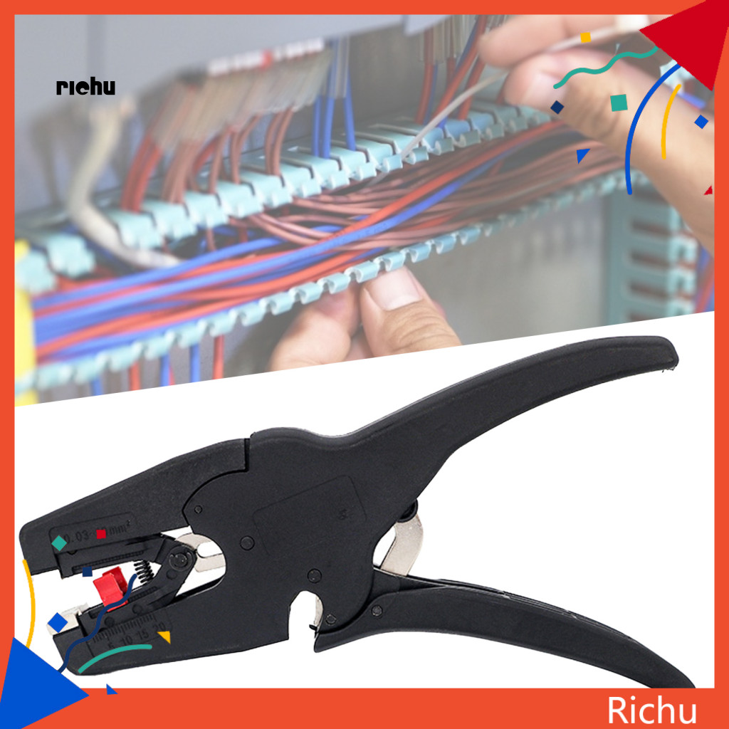 Richu * 8 นิ ้ ว Wire Stripper จมูกแบนมัลติฟังก ์ ชั ่ นทนทาน Crimper ...