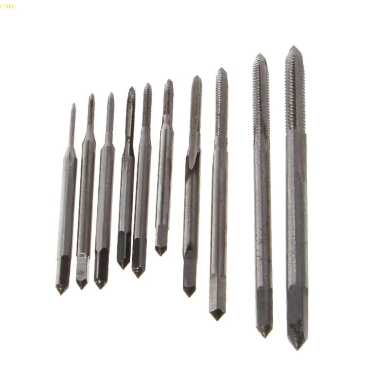 Com * Mini HSS Speed Steel Metric Machine Plug Thread Screw Tap Tool M1 ...