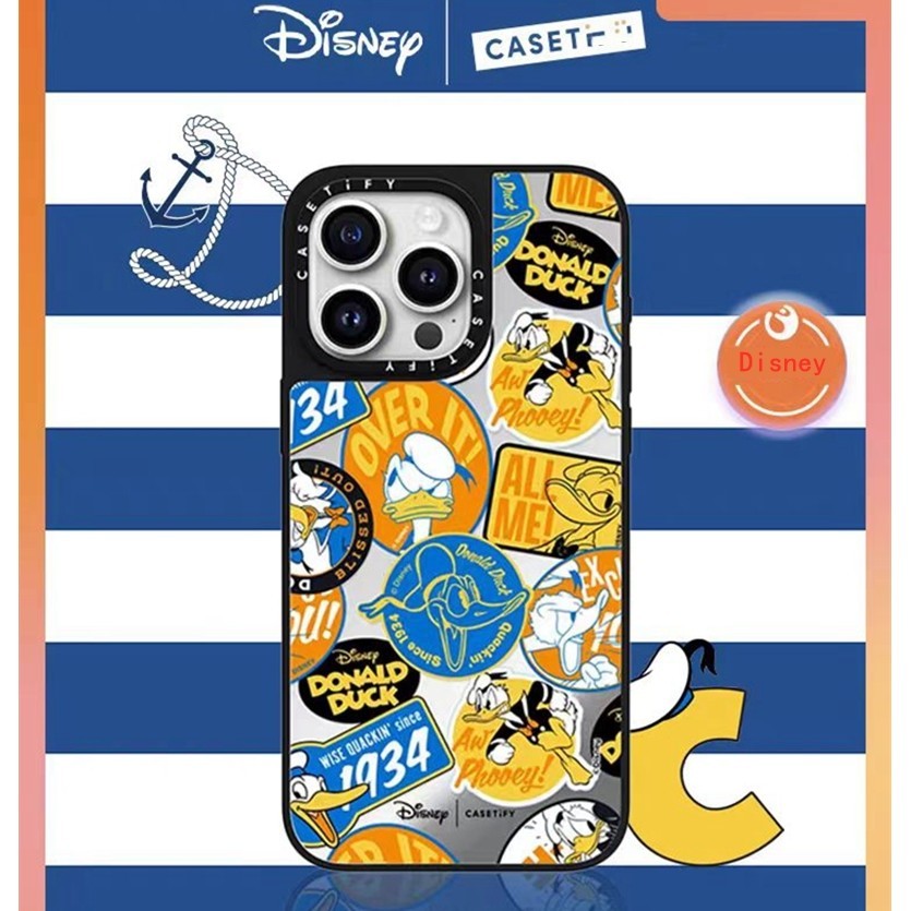 Casetify Disney Donald Duck Magnetic Case สําหรับ iPhone 11 12 13 14 15 ...