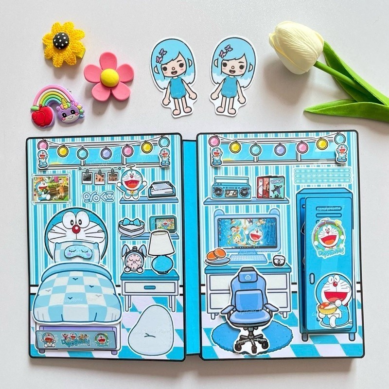 Toca Life World Book Toca Doraemon ตัวละคร Handcrafted books ...
