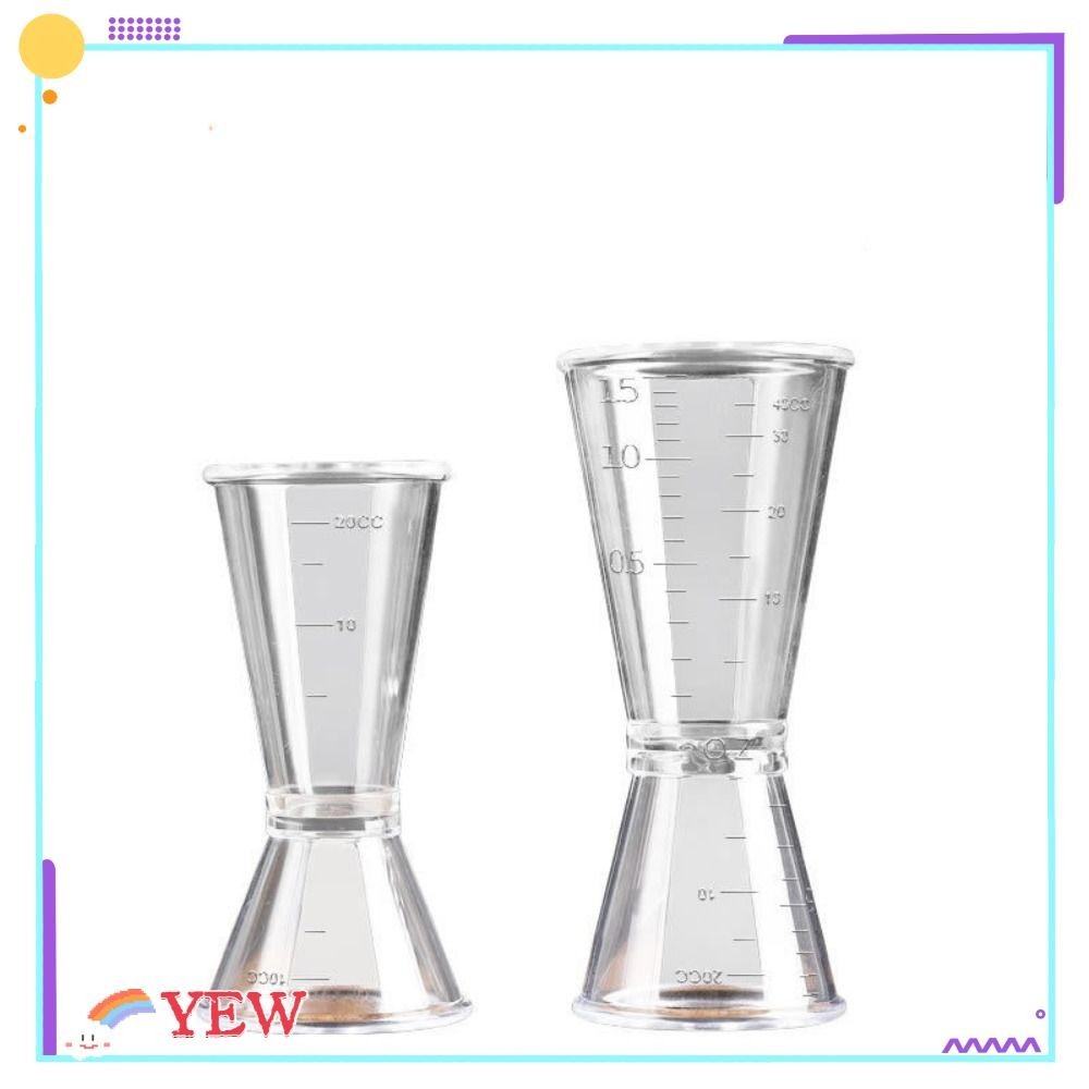 Yew ถ ้ วยตวง , PP 10/20cc เครื ่ องปั ่ นค ็ อกเทล , 20/40cc อุปกรณ ์ ครัวโปร ่ งใส Double Shot ...