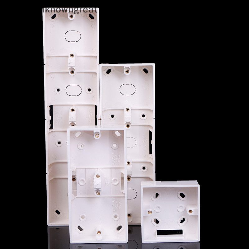 Newwellknowngreat 86 ประเภท 2/3/4 Gang Switch Socket Base Junction Box ...