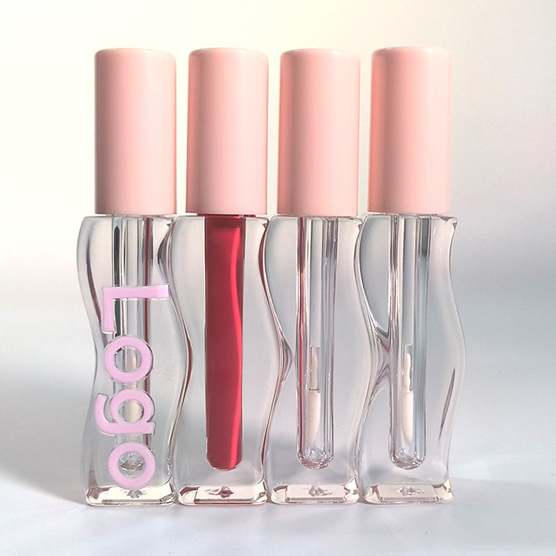 HB 2.5ml Wavy Lines Lip Gloss Tubes Liquid Lip Empty Lip Glaze Tube ...