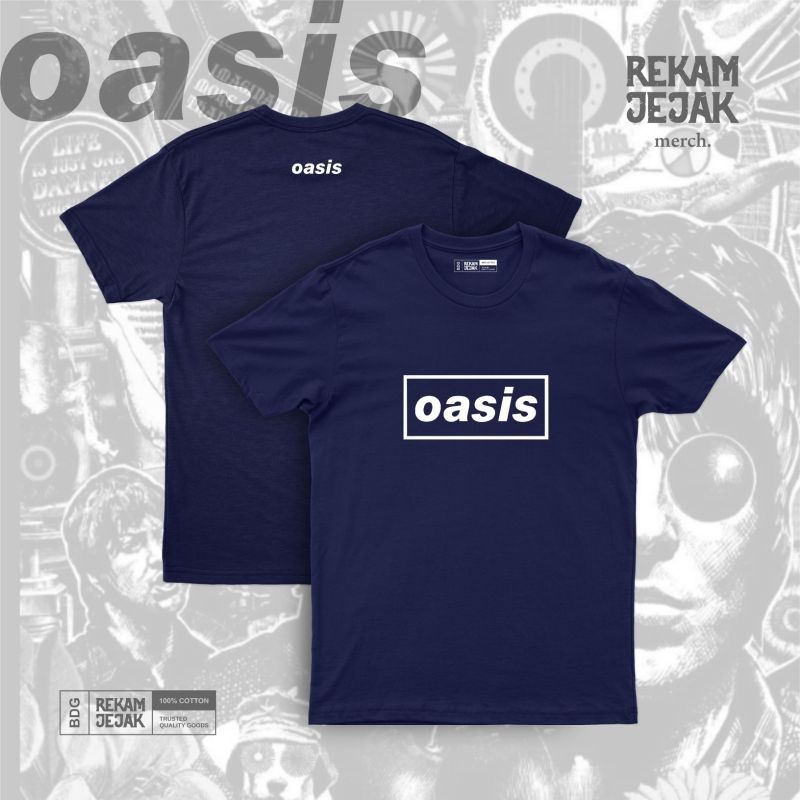 （hot） เสื ้ อยืด Oasis BAND | เสื ้ อยืดโอเอซิส | บันทึก Merch S-5XL ...