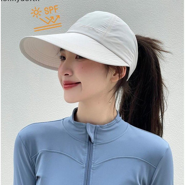 Helinyue Quick-Drying Large Brim Sun Protection Cap หมวกเบสบอลกลางแจ้ง ...