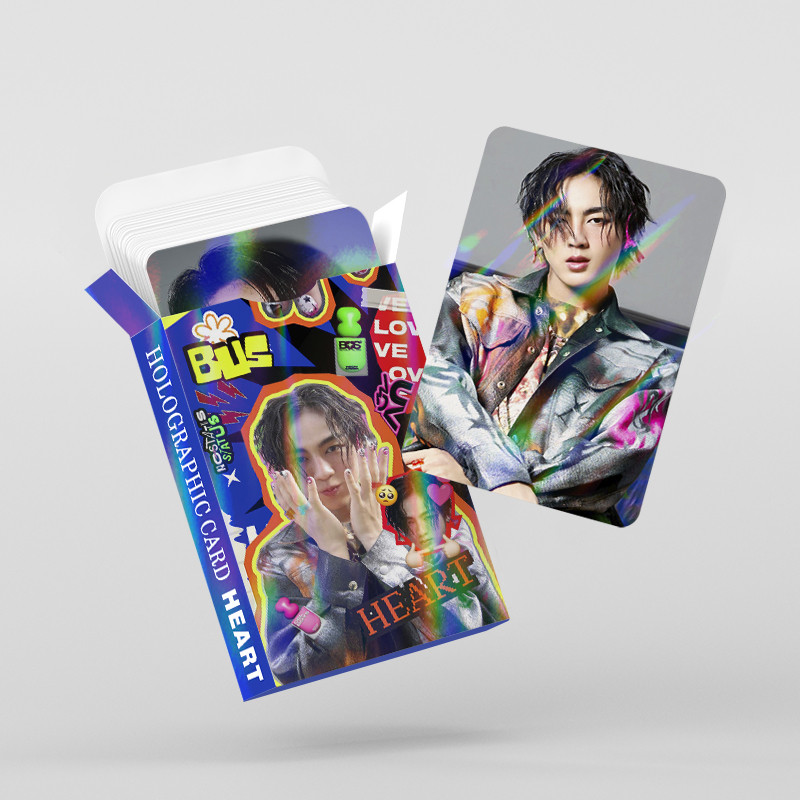 30-132pcs BUS No-Status Status Photocards เลเซอร์โฮโลแกรม Lomo Card ...