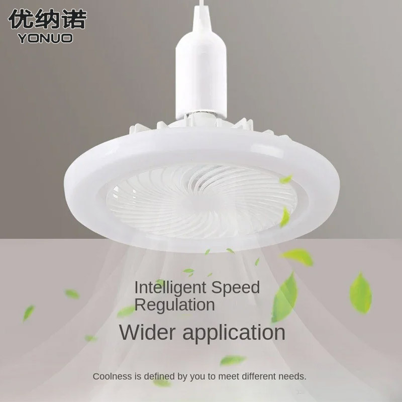 Yonuo LEDE27 สกรูไฟพัดลมรีโมทคอนโทรล | Shopee Thailand