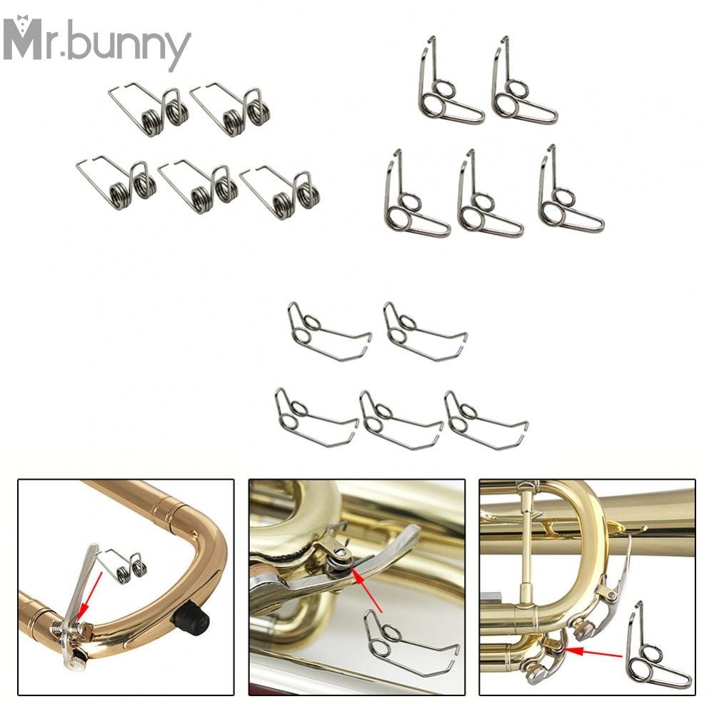 5 ชิ้นทรัมเป็ต Trombone Alto Horn Spring Set พร้อม Water Key Spring ...