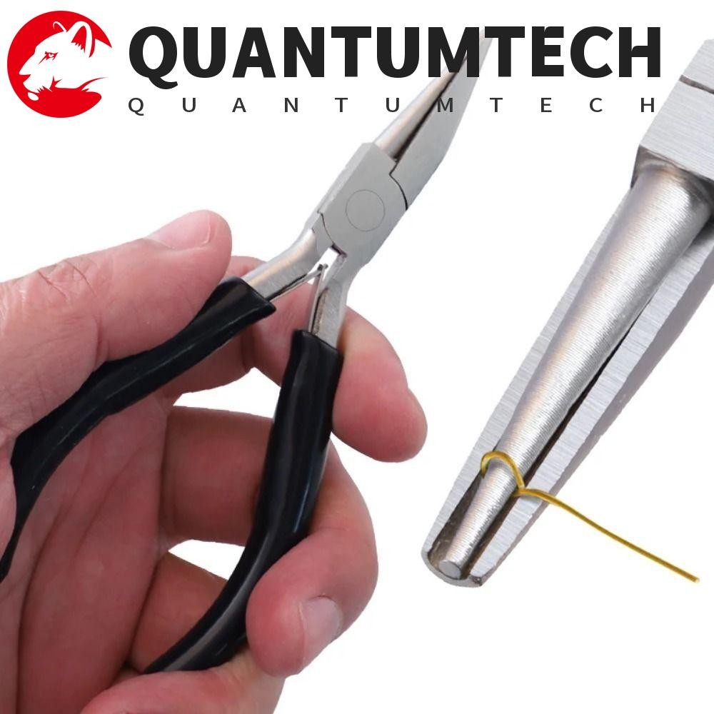 Quantumtech Mini Wire Winding คีม, Ergonomic Handle เหล็กคาร์บอนสูงครึ่งรอบเว้าคีม, Good Rebound ...