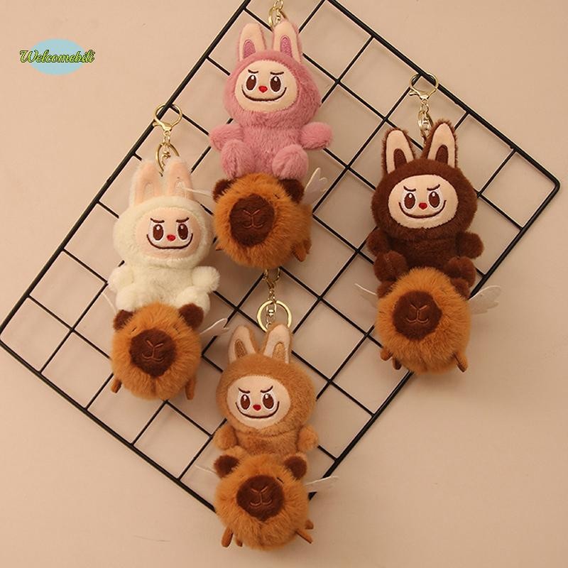 [ยินดีต้อนรับ] 1 ชิ้น Kawaii Labubu Capybara จี้ของเล่นตุ๊กตาการ์ตูน ...