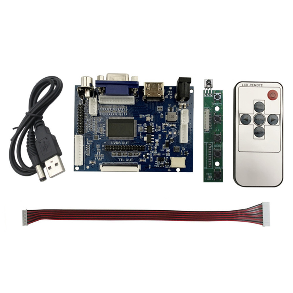 Universal และที่รองรับสูง 50pin LCD driver board controller สําหรับ TFT ...