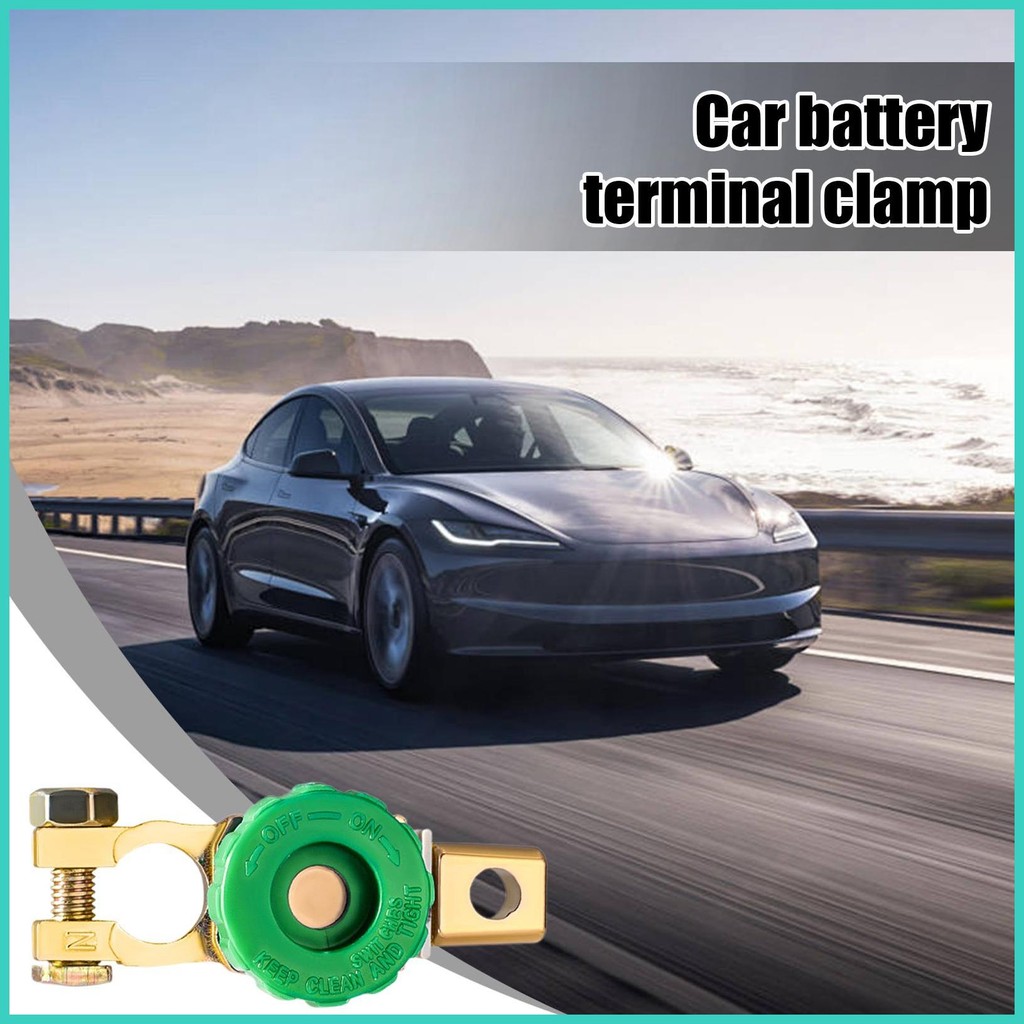 Car Battery Terminal Clamp Quick Release Terminal Disconnect Post ปลาย ...