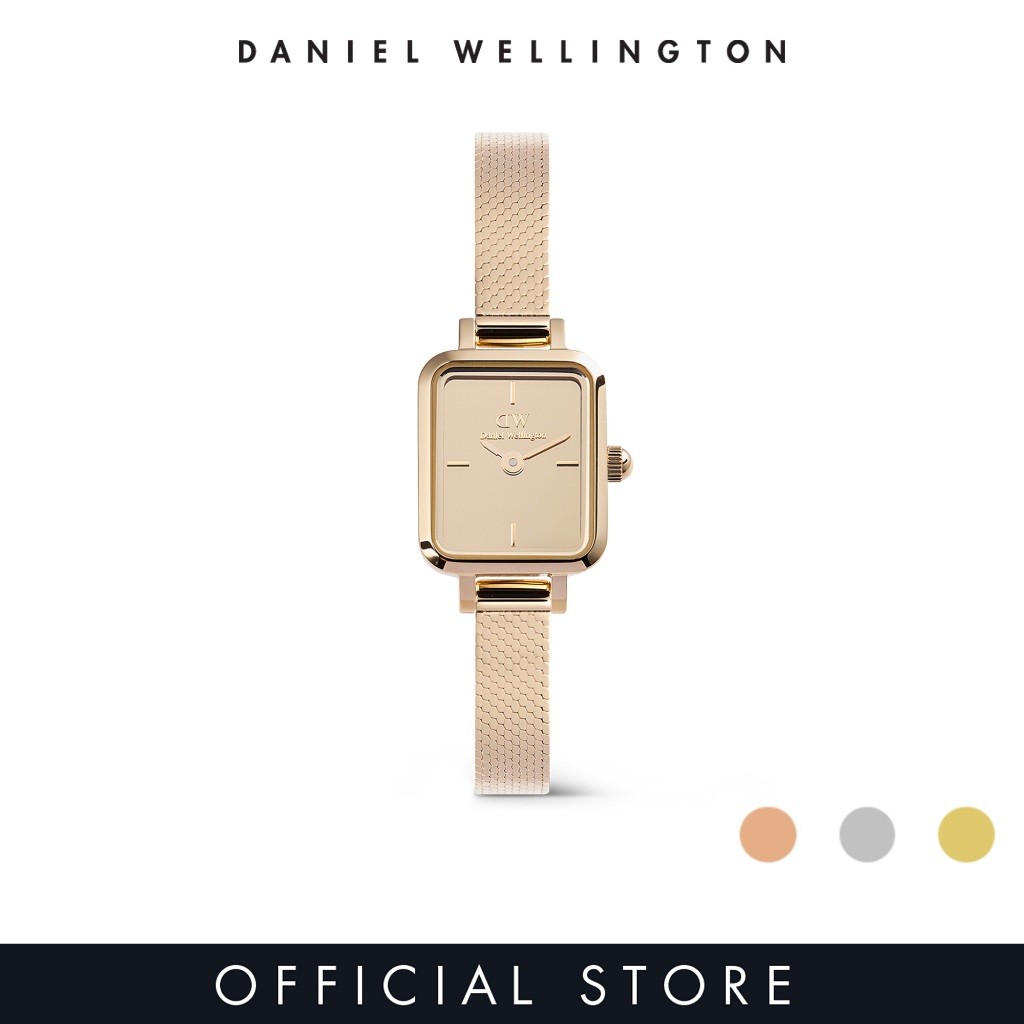 Daniel Wellington Quadro Mini Reflection Rose Gold / Silver / Gold นาฬิกาผู้หญิง รุ่นมินิ ...