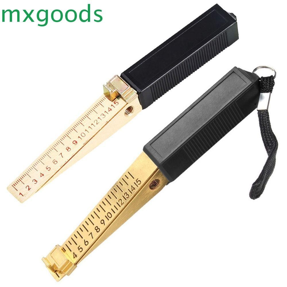 Mxgoods Wedge Shaped Vernier Telescopic การตรวจสอบกระจก Cursor Feeler Cursor ปลั๊กเครื่องวัด ...