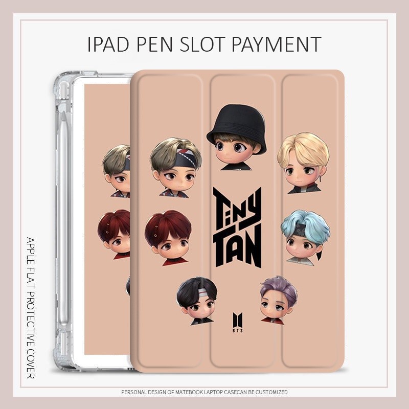 เคสตัวละคร BTS iPad mini1/2/3/4/5/6 air4/5 เคส iPad 10.2 gen7/8/9 pro11 ...