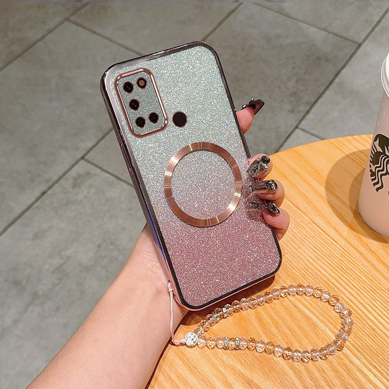 เคส realme 7i 7 C17 C7 GT NEO MASTER edition 5G CXSLประกายผงเคลือบด้วย ...