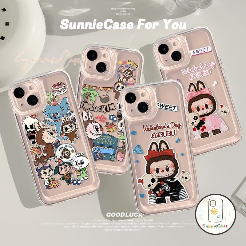 การ์ตูนคู่รักป๊อปสมาร์ทบับบูสำหรับ Redmi Note 12 9 11 8 11s 10s 10 Pro ...