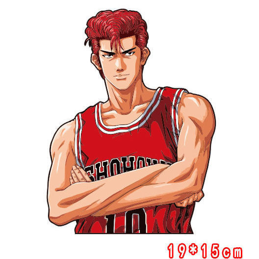 Slam Dunk สติ ๊ กเกอร ์ ติดรถยนต ์ Sakuragi ดอกไม ้ แผนที ่ การ ์ ตูนสร ...