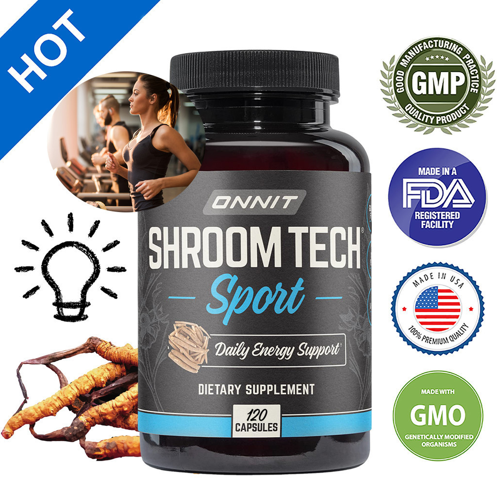 Onnit Shroom TECH Sport | อาหารเสริมก ่ อนออกกําลังกายด ้ วย ...