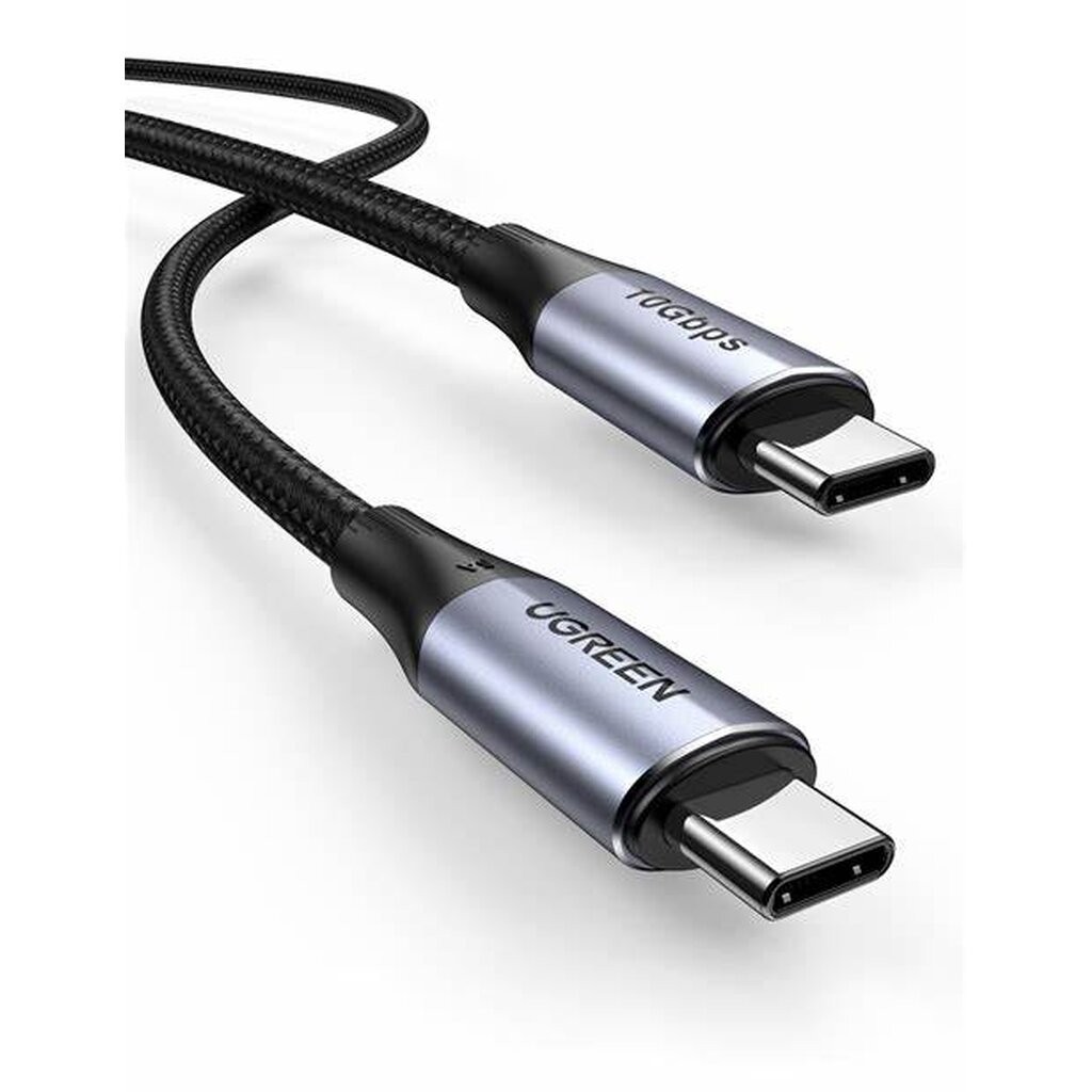 UGREEN 1M 240W PD 5A USB-C 3.1 GEN2 Cable with Braided - black (80150 ...