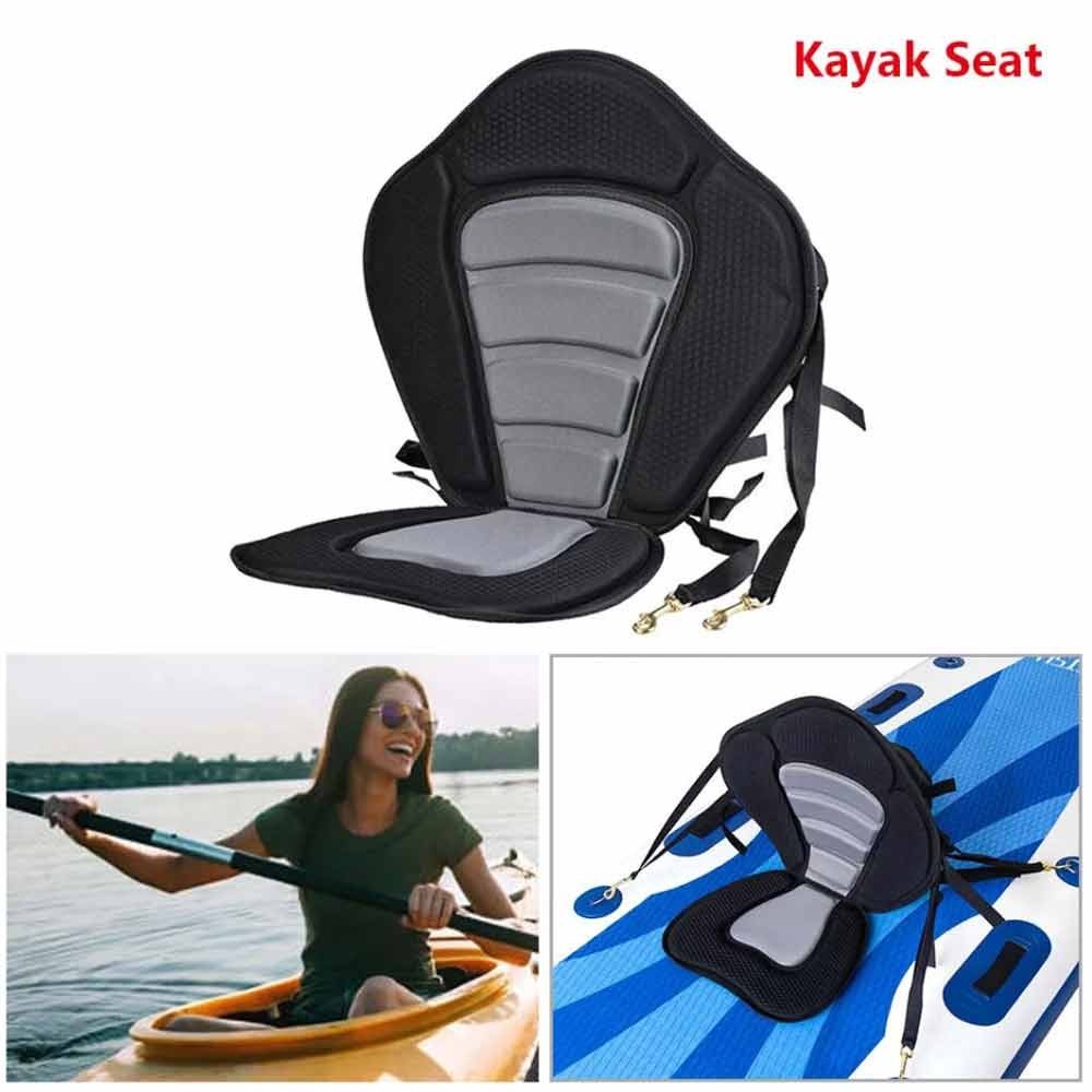 Adjustable Kayak Seat Cushion Safety Sit On Top Canoe Back Rest Support ...