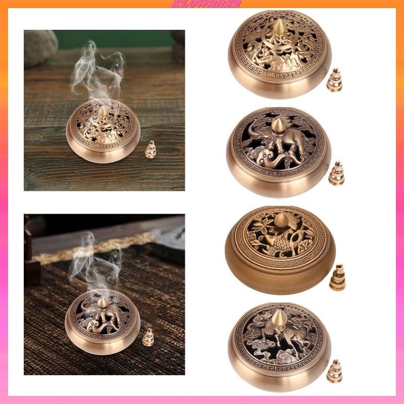 [Kloware2 ] Burner Vintage Tabletopเครื ่ องประดับทองเหลือง Censer ...