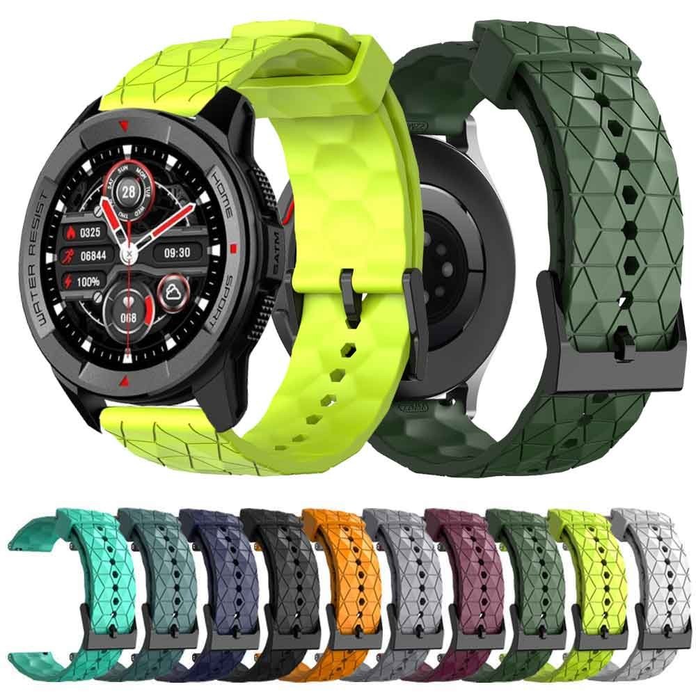 20 มม.22 มม.ซิลิโคนสําหรับ Mibro Watch Lite 2 / C3 / A2 / A1 / X1 / Air ...