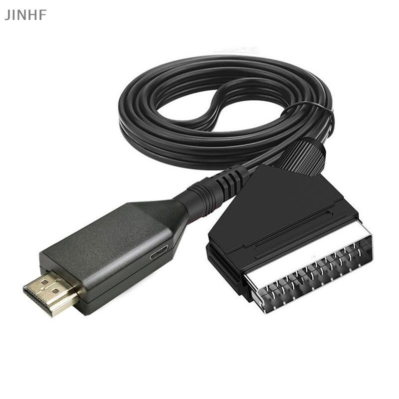 [BestBuyshop] Scart To Converter พร้อมสาย Scart In Out HD 720P/1080P ...