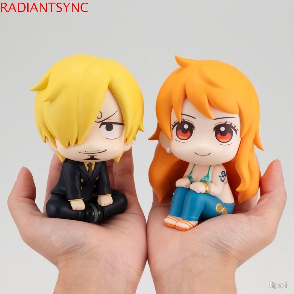 Radiantsync Luffy Action Figure,ตุ๊กตาPVCรุ่นQ Sanjiหุ่น,ของขวัญวันเกิดKawaii 9.5 ซม.Nami Zoro ...