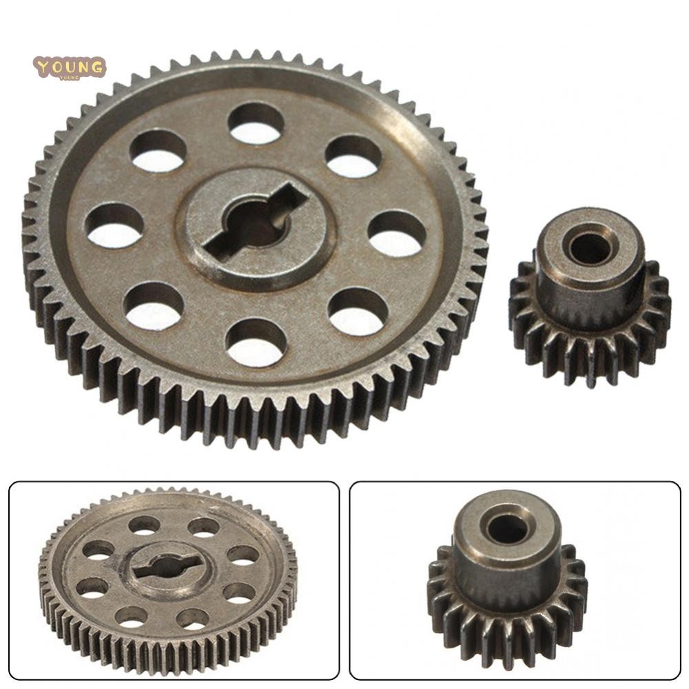 Spur Diff Main Gear Pinion Cogs Spur &Motor 11164 Metal Diff For 1/10 ...