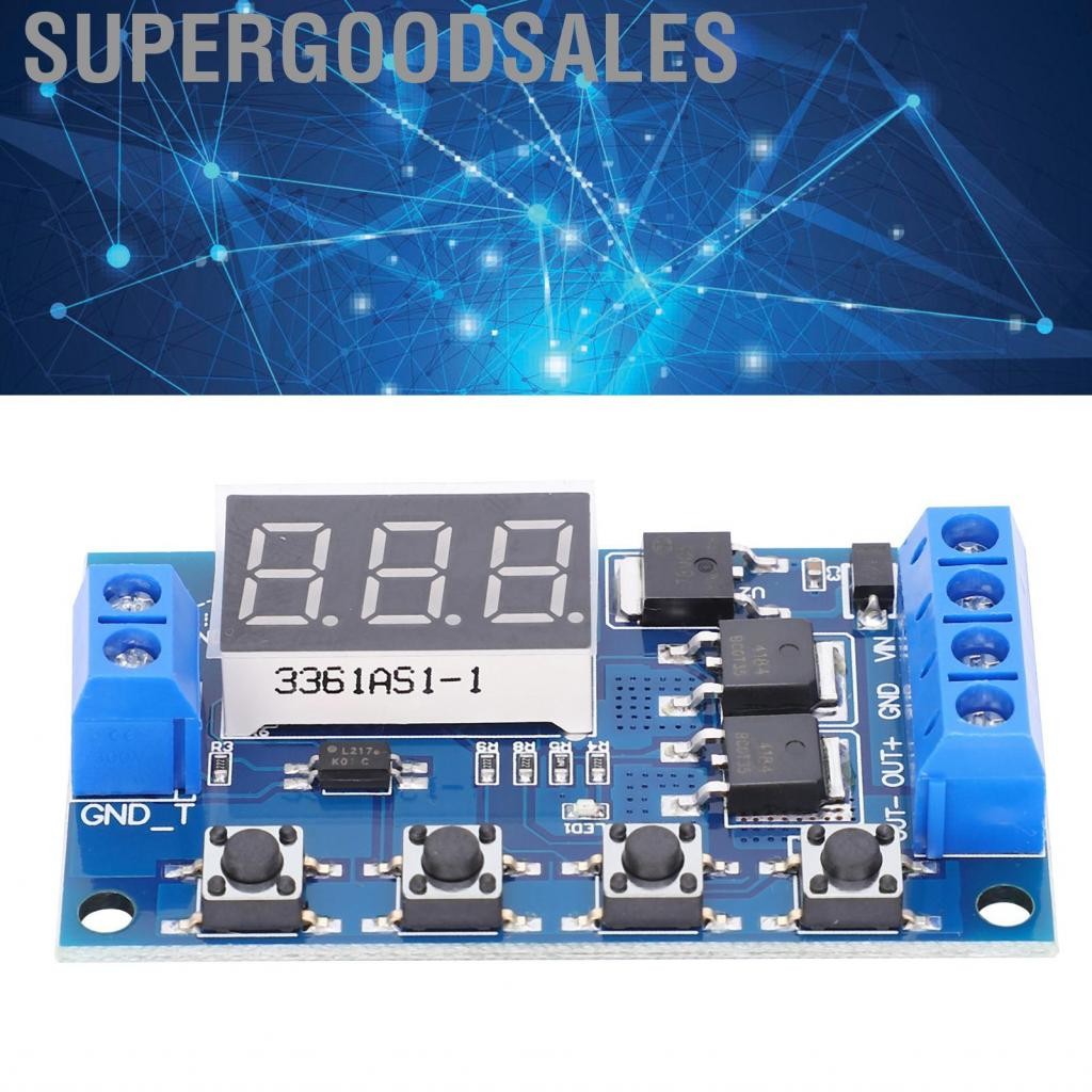 Supergoodsales Trigger Cycle Timer Delay Board PCB สำหรับชิ้นส่วน ...
